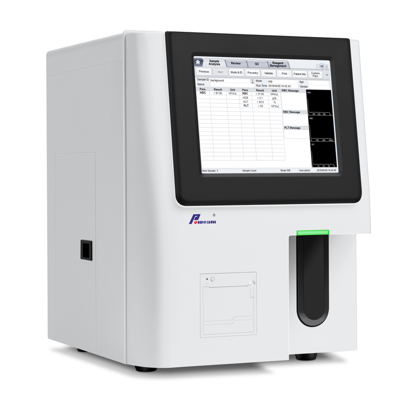 Automatic 3 Differential Haematology Blood Analyser Price from China ...