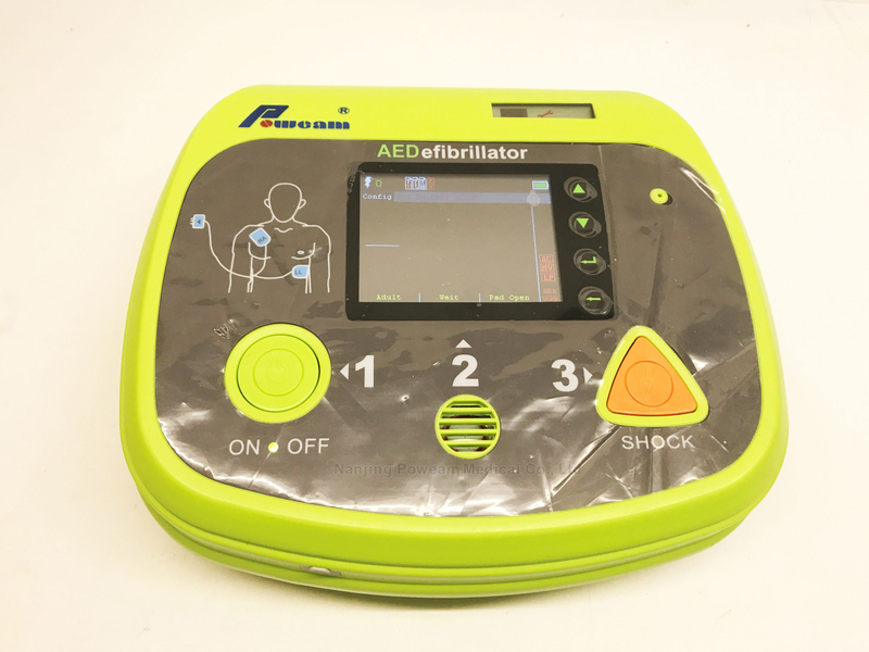 Aed Portable Defibrillator with Screen & ECG,automated External ...