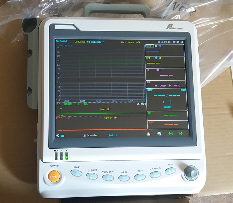Ctg Machine Maternal Fetal Maternal Monitor Fetal Monitor Twins ...